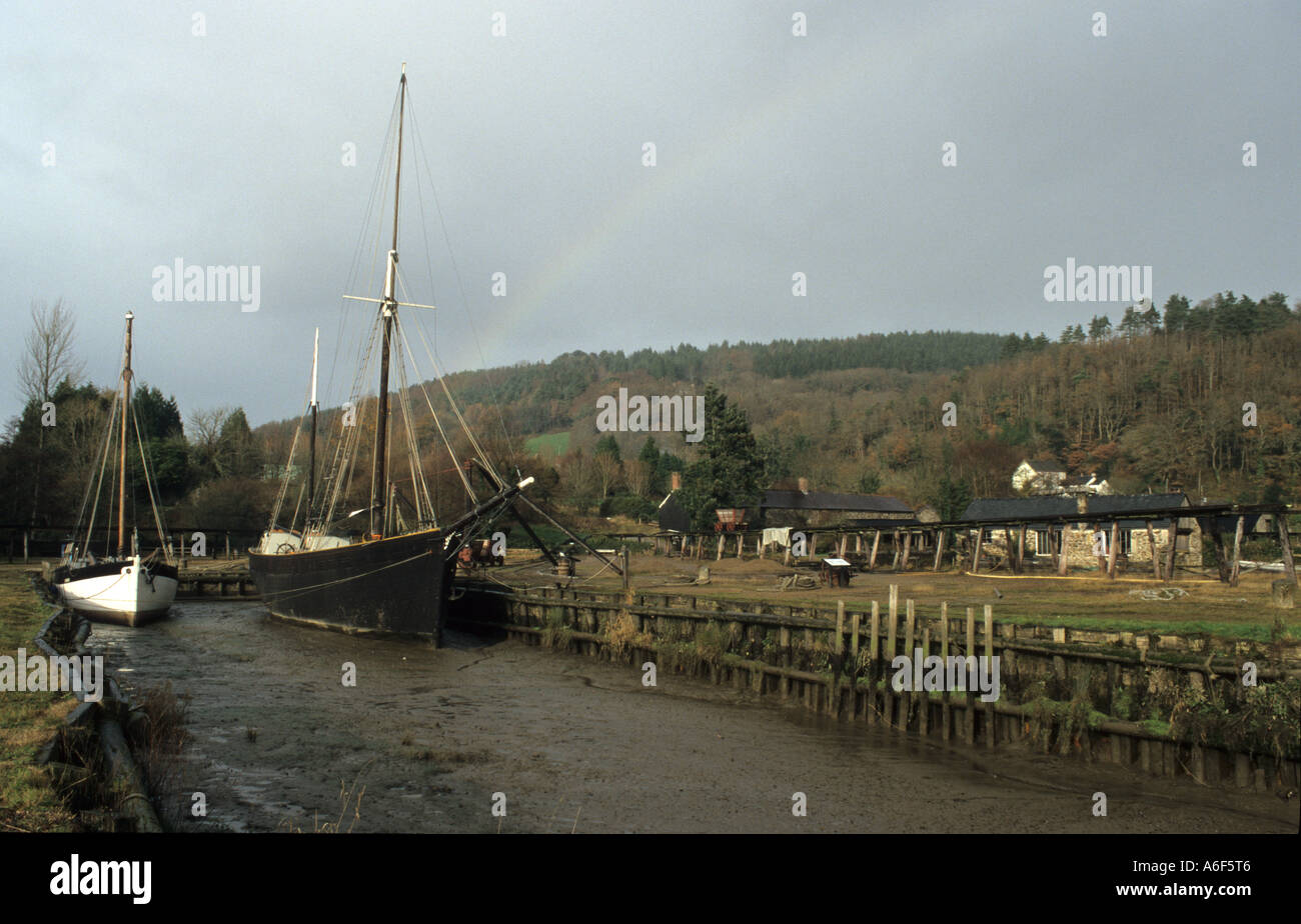 Morwellham historic copper ore mines port workings Nr Tavistock Devon ...