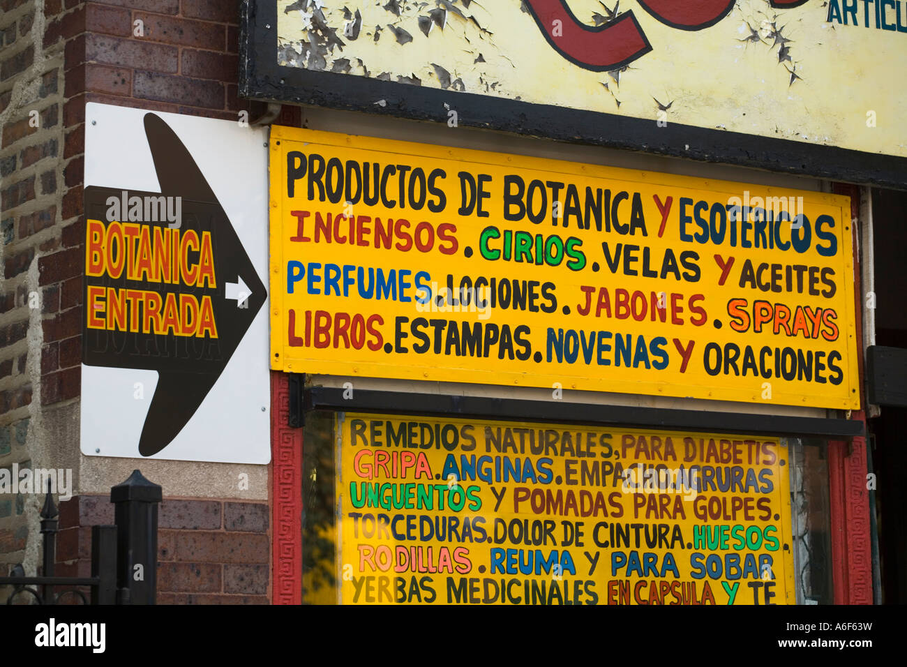 Pilsen chicago spanish sign hi-res stock photography and images - Alamy