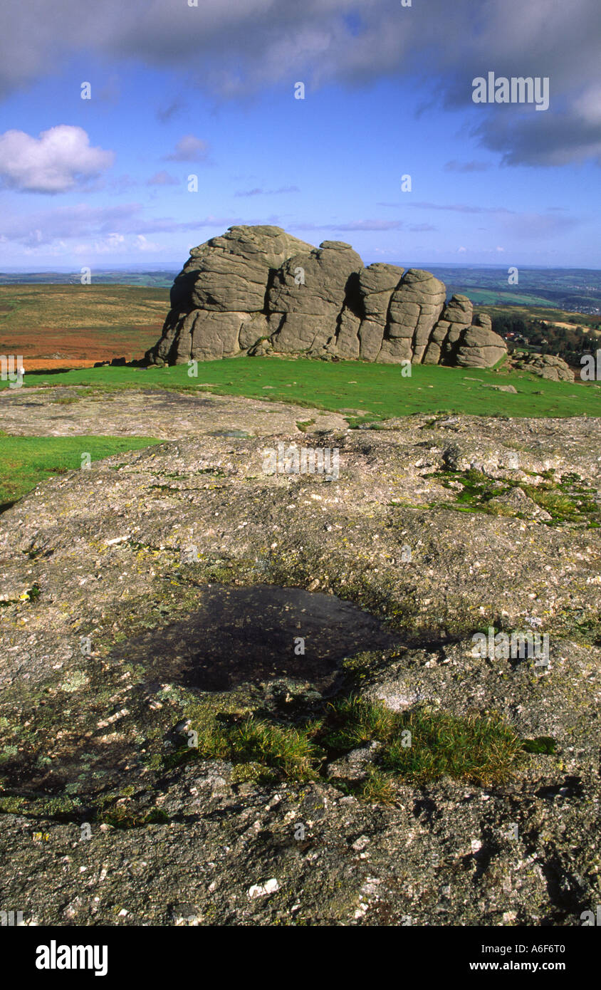 Hay Tor Dartmoor National Park Devon England UK Stock Photo - Alamy