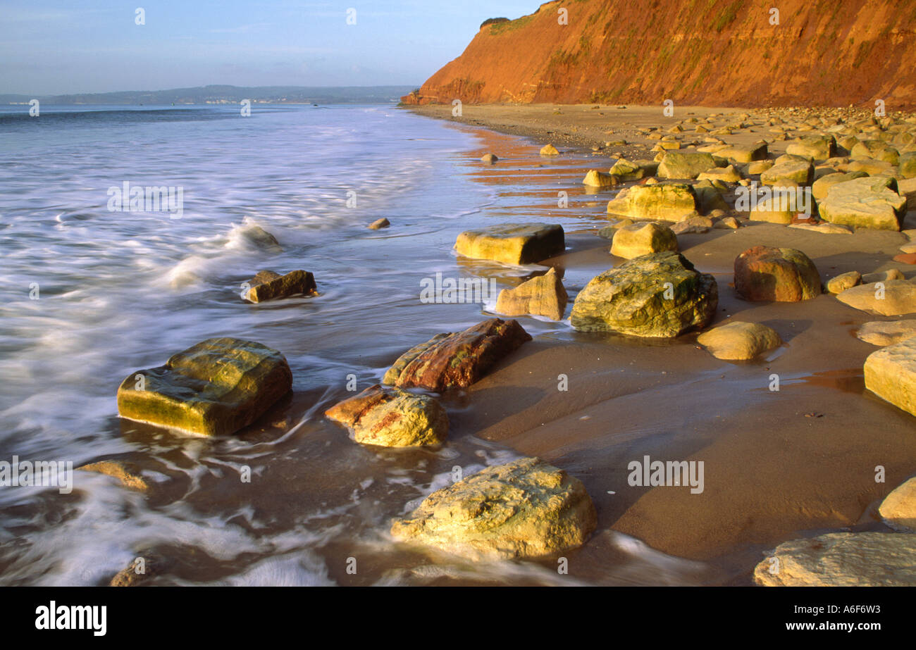 Sandybay Exmouth Devon England UK Stock Photo - Alamy