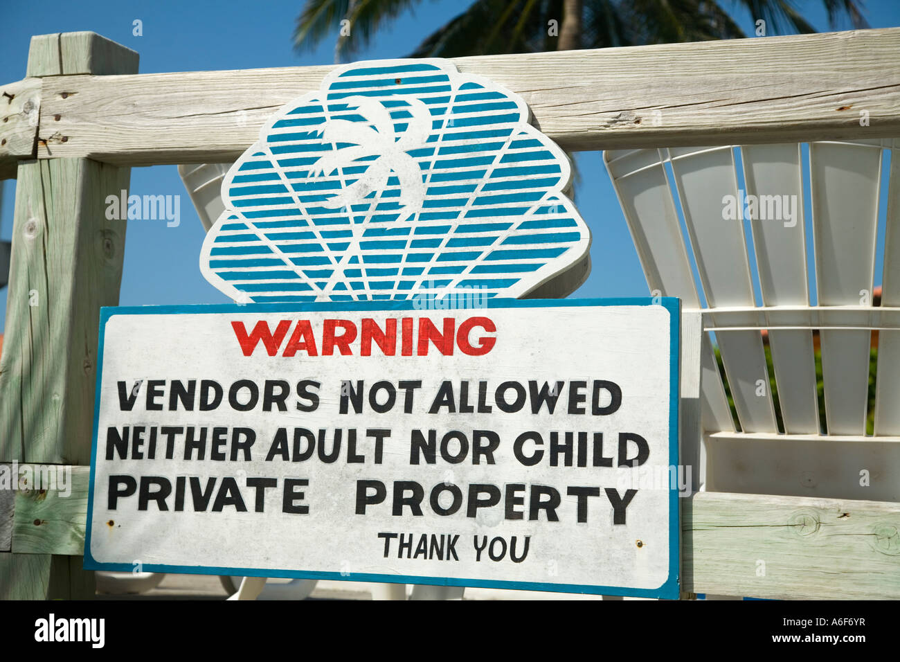 BELIZE San Pedro on Ambergris Caye Vendors not allowed private property ...