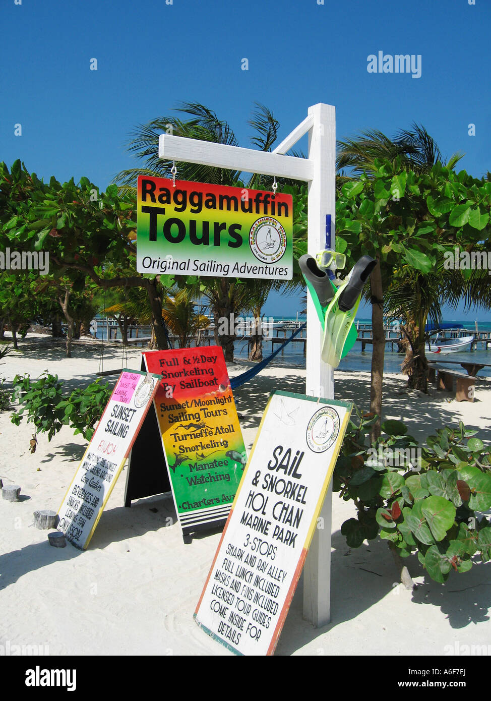 Central america signs english hi-res stock photography and images - Alamy