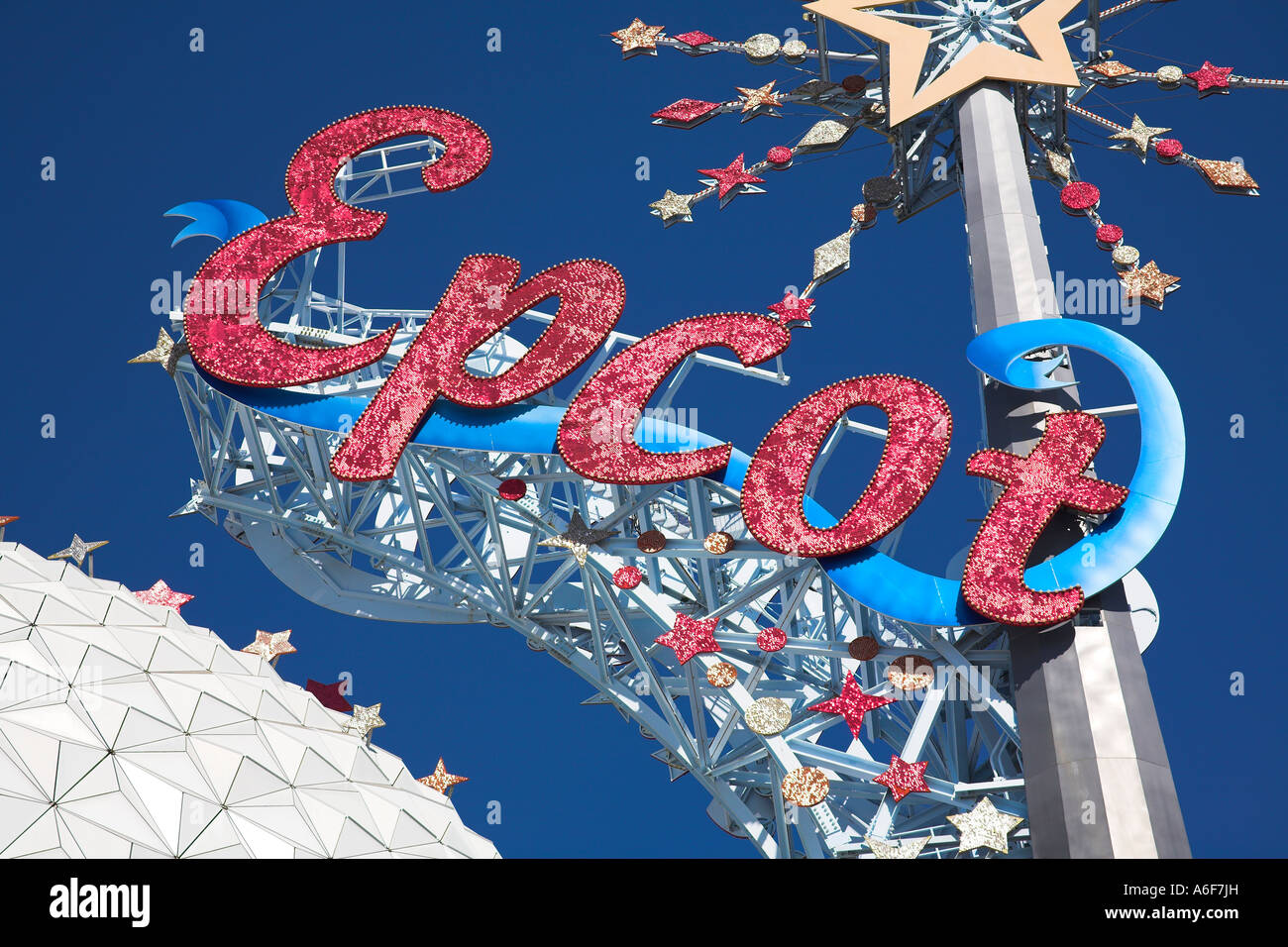 Epcot Sign