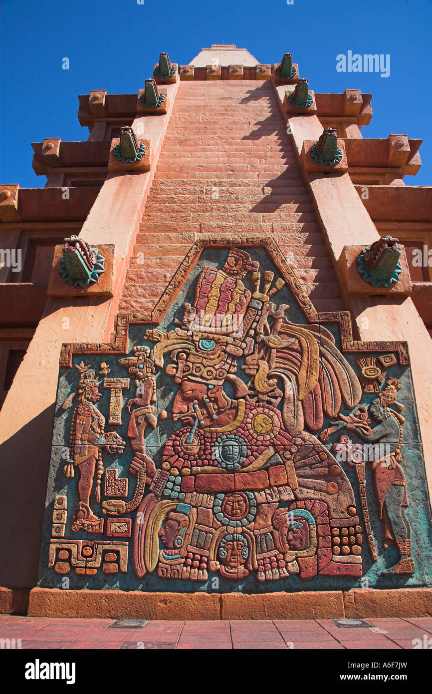 Building in Mexico section of EPCOT Center, World Showcase, Disney ...