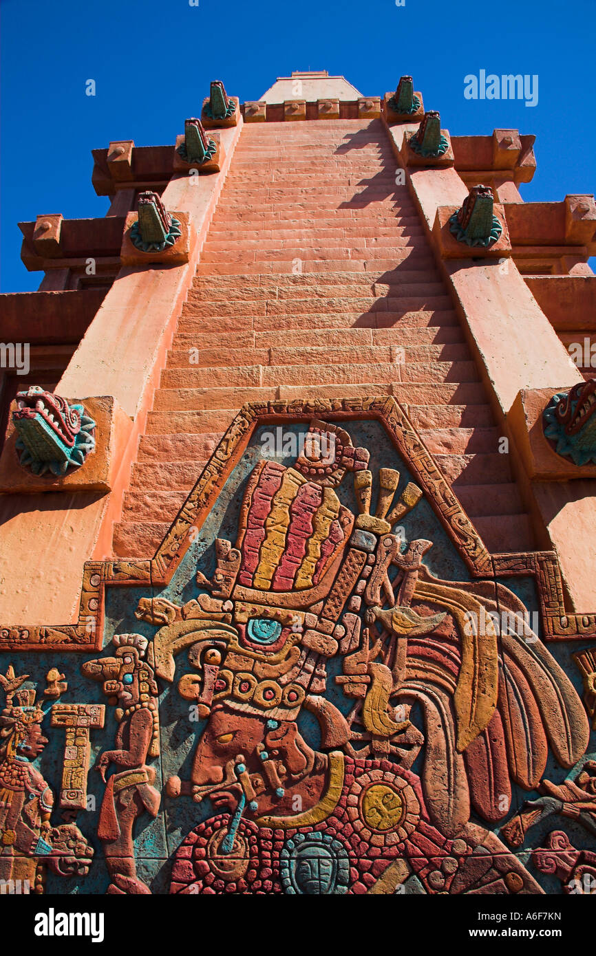 Building in Mexico section of EPCOT Center, World Showcase, Disney ...