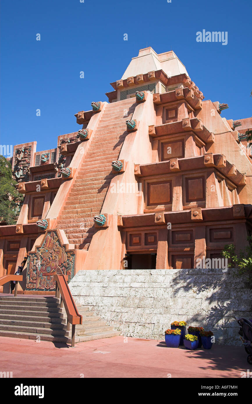 Building in Mexico section of EPCOT Center, World Showcase, Disney ...
