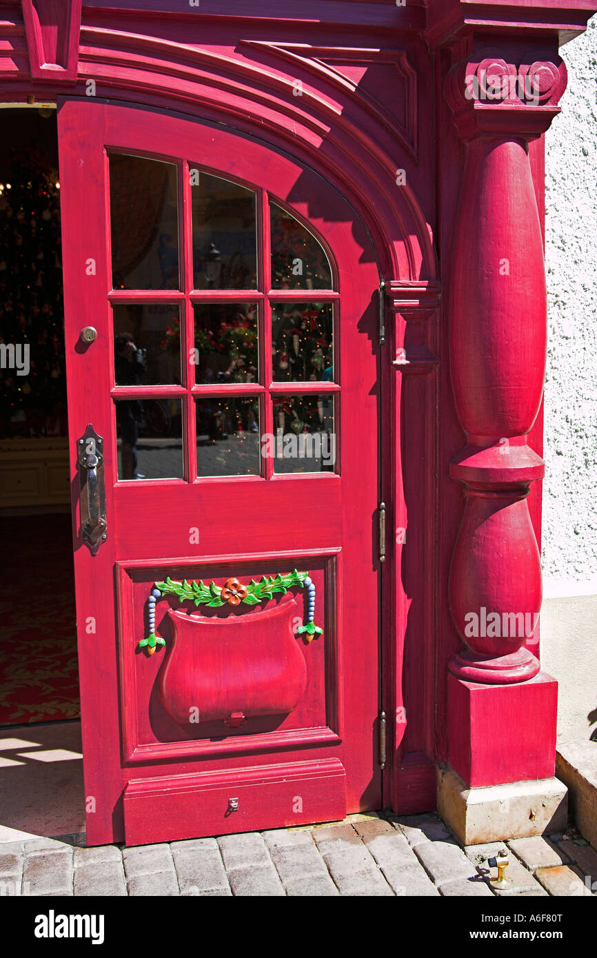 Door, Christmas Corner Gift Shop, German section of EPCOT Center, World ...