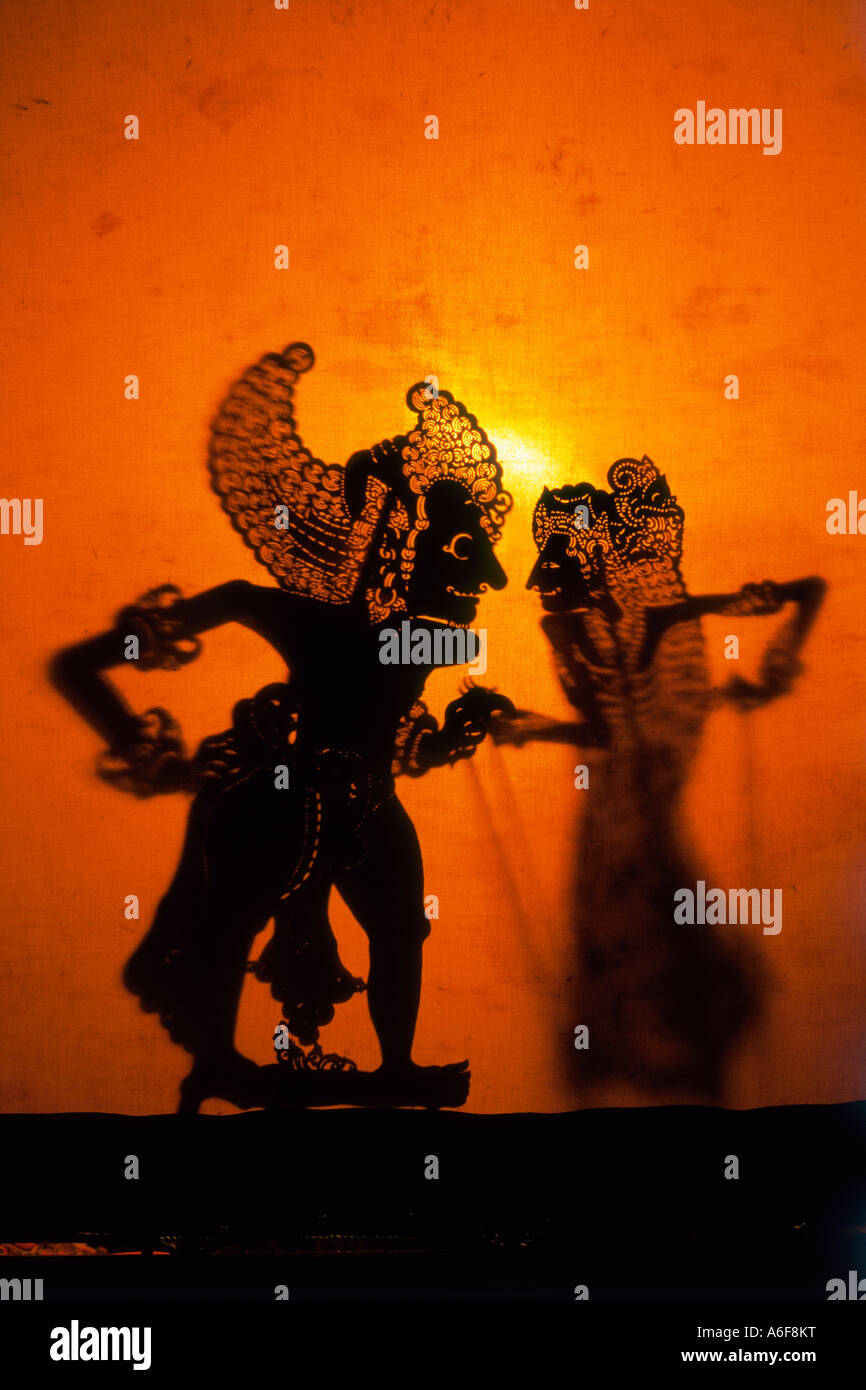 Bali Wayang Shadow Puppets Stock Photo - Alamy