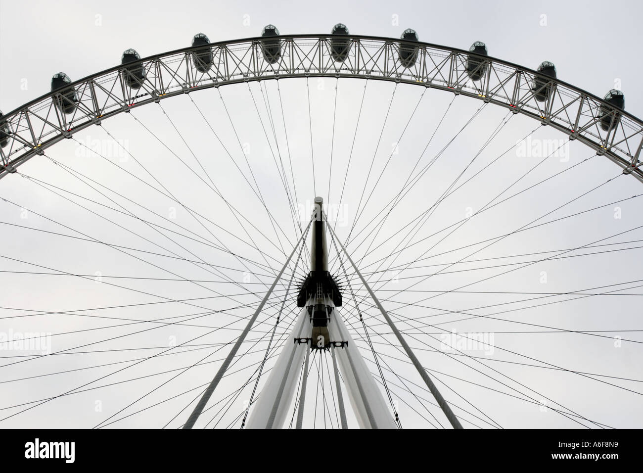General view of the London Eye Stock Photo - Alamy