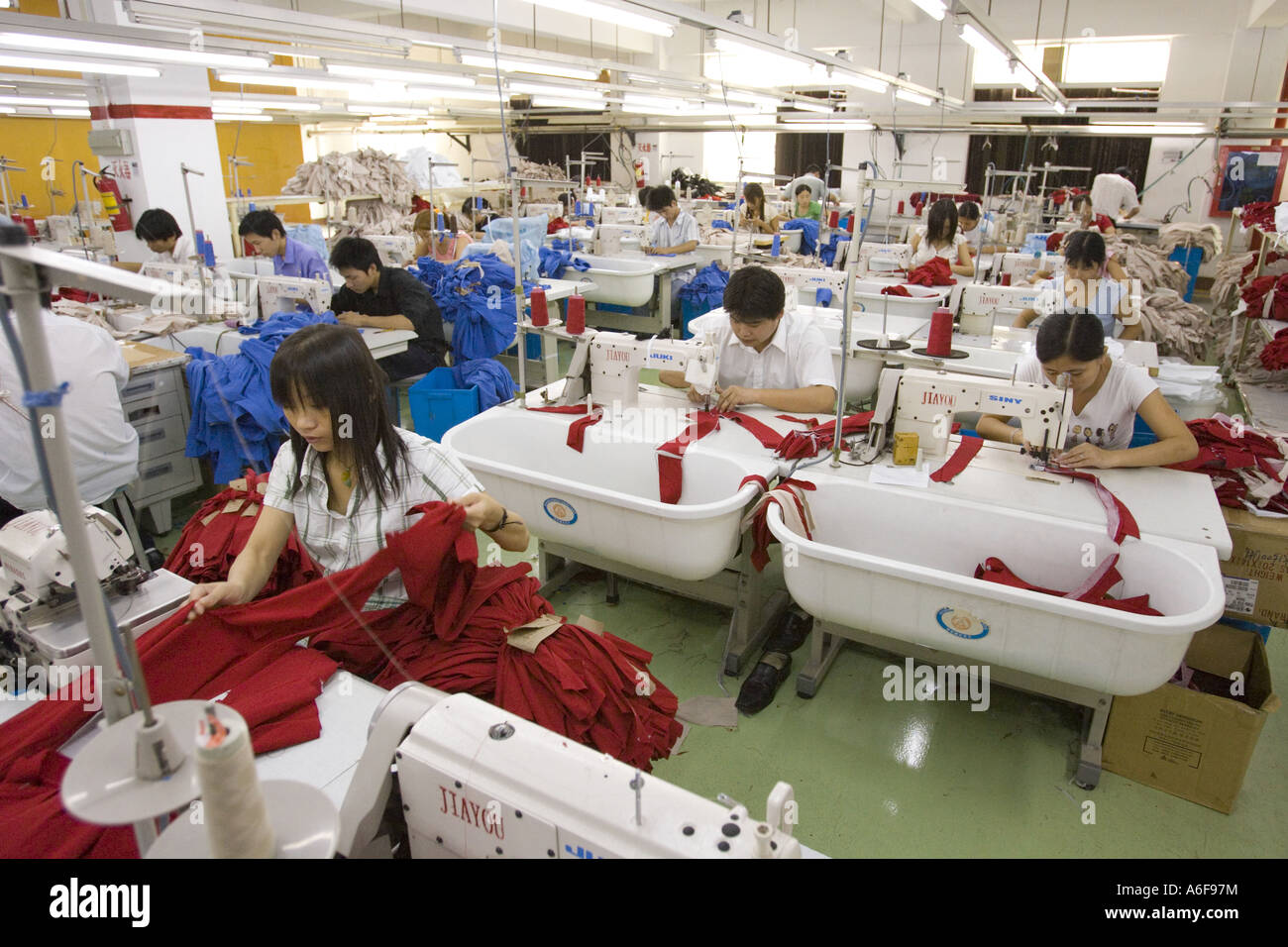 Chinese sweat shop hi-res stock photography and images - Alamy
