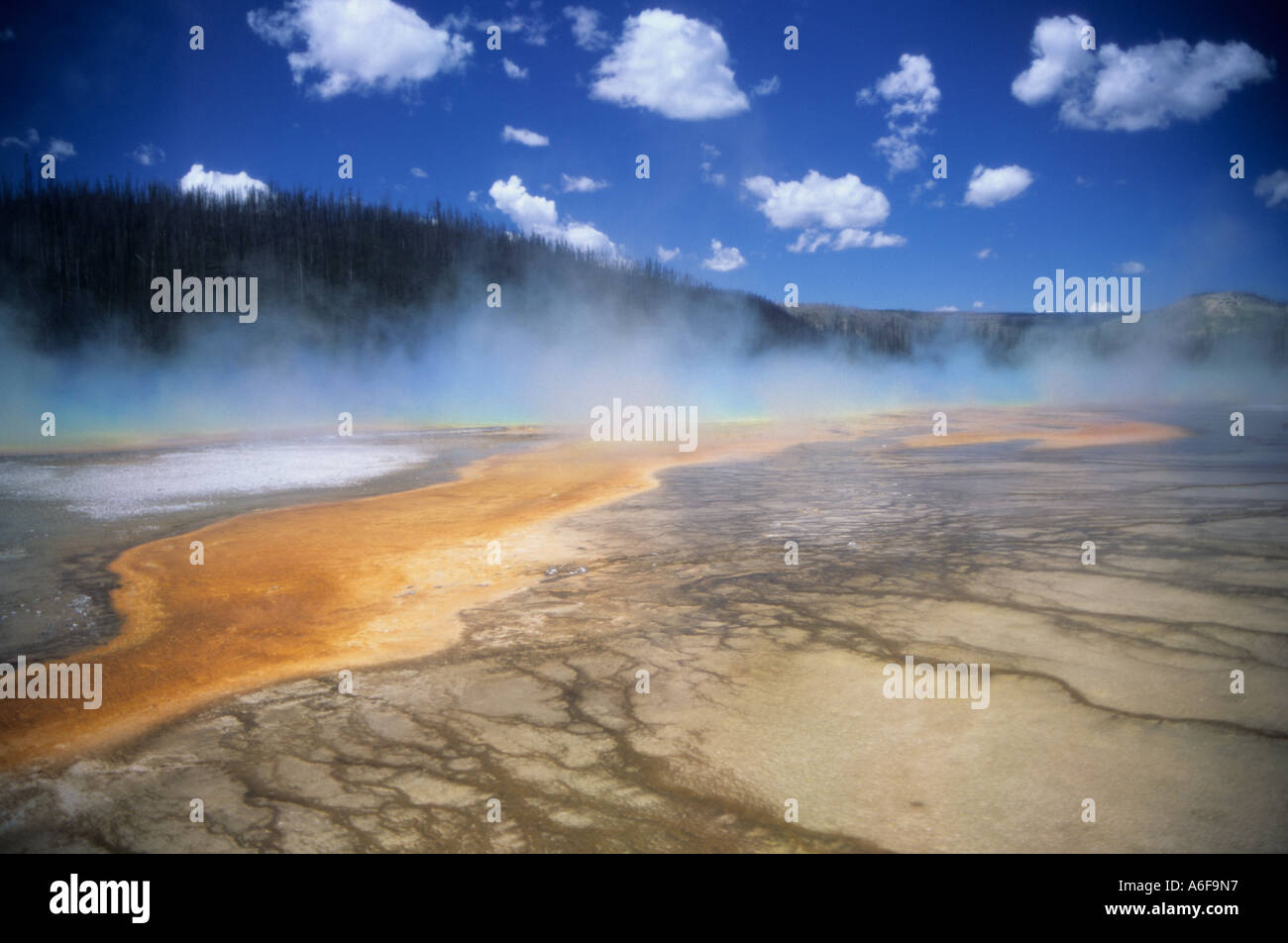 Prismatic Lake (2), Yellowstone National Park, USA Stock Photo - Alamy