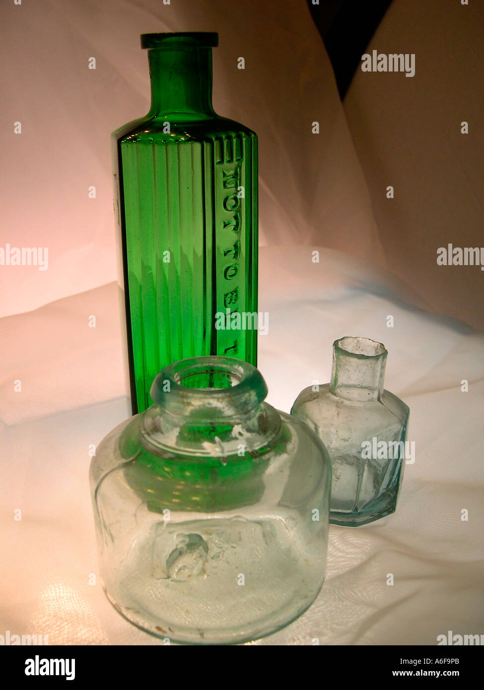 Victorian poison bottles hi-res stock photography and images - Alamy