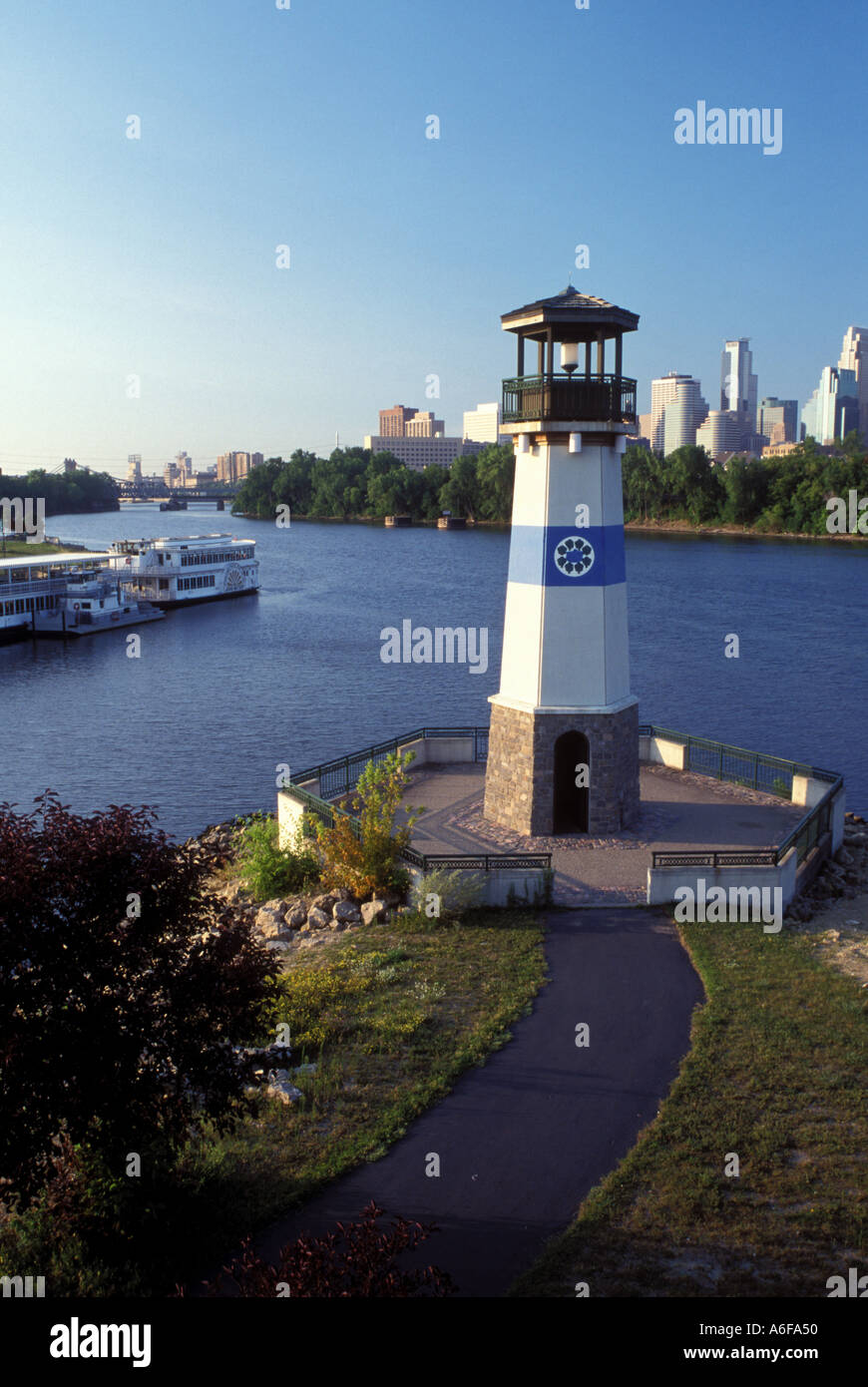 Boom island minneapolis hi-res stock photography and images - Alamy