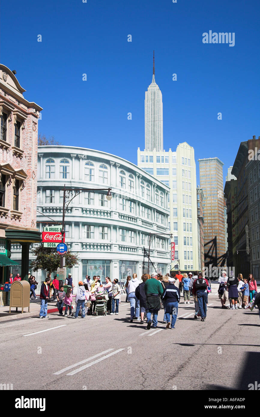 Film set, New York Street, Streets of America, Disney MGM Studios ...