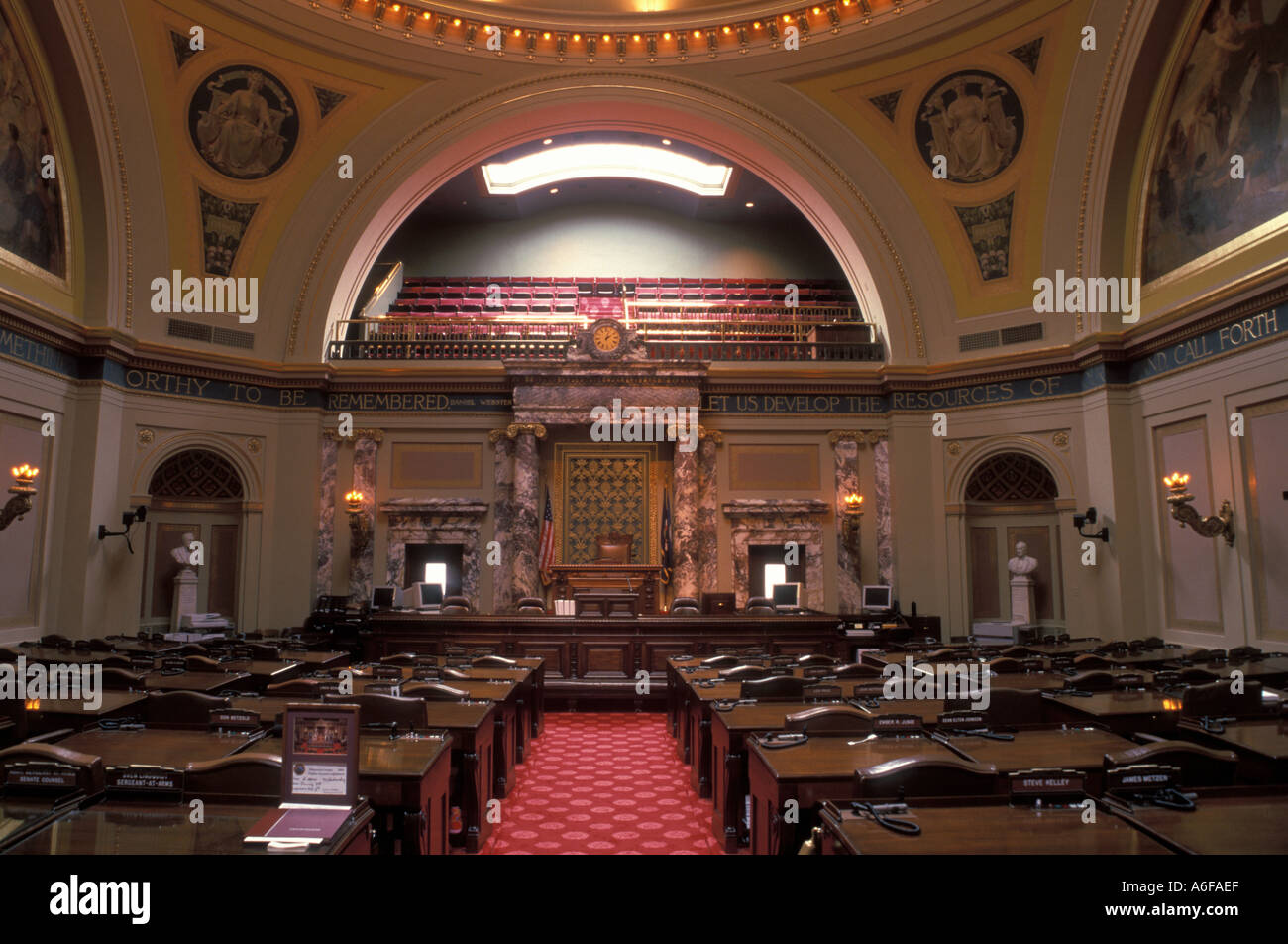 Minnesota senate chamber hi-res stock photography and images - Alamy