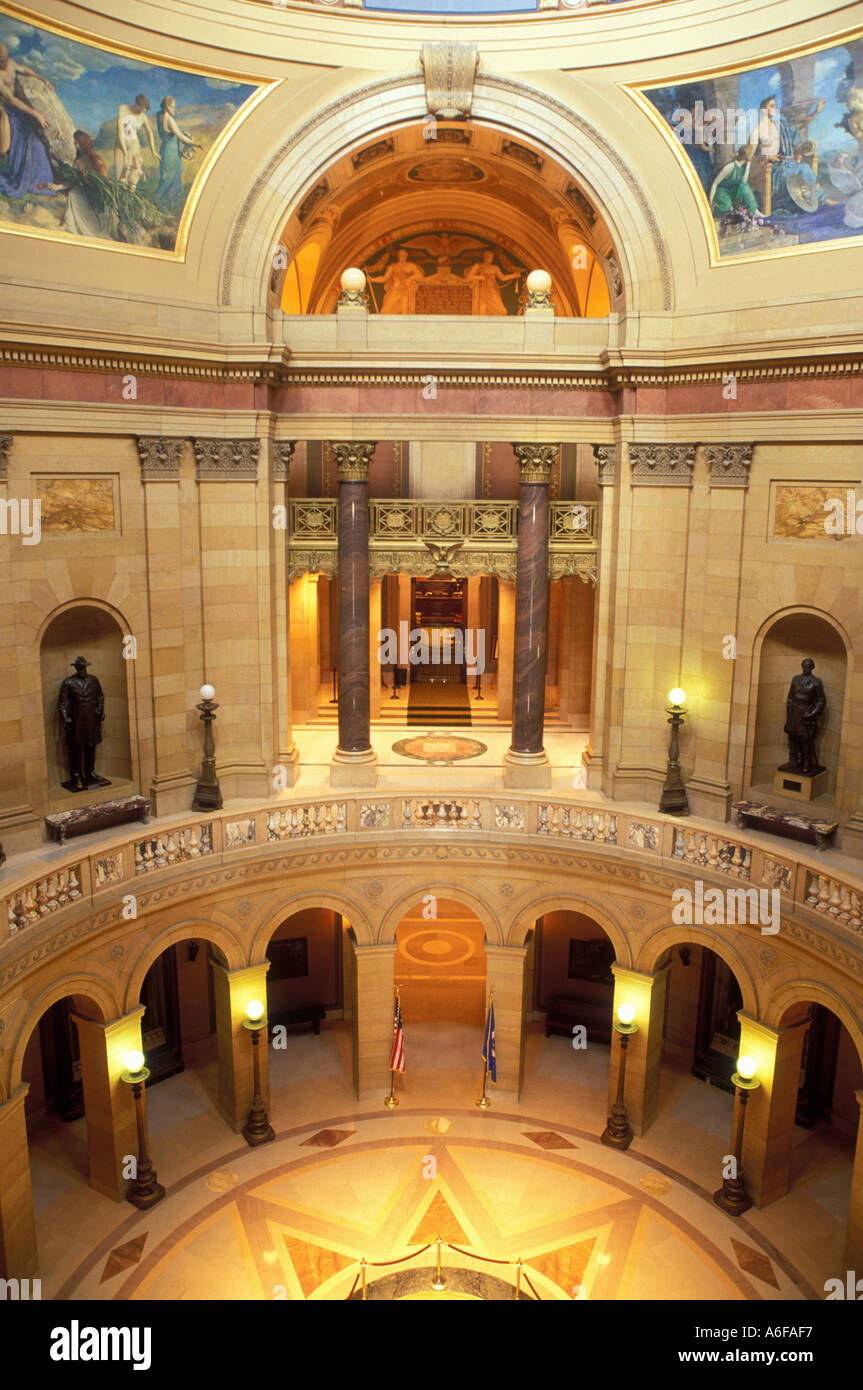 Minnesota state capitol interior hi-res stock photography and images ...