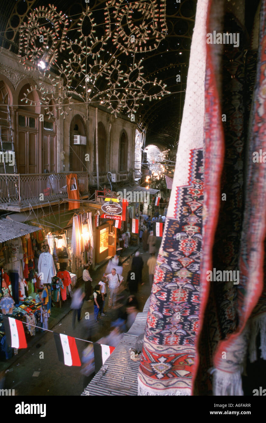 Hamidieh Bazaar Damascus Syria Stock Photo - Alamy