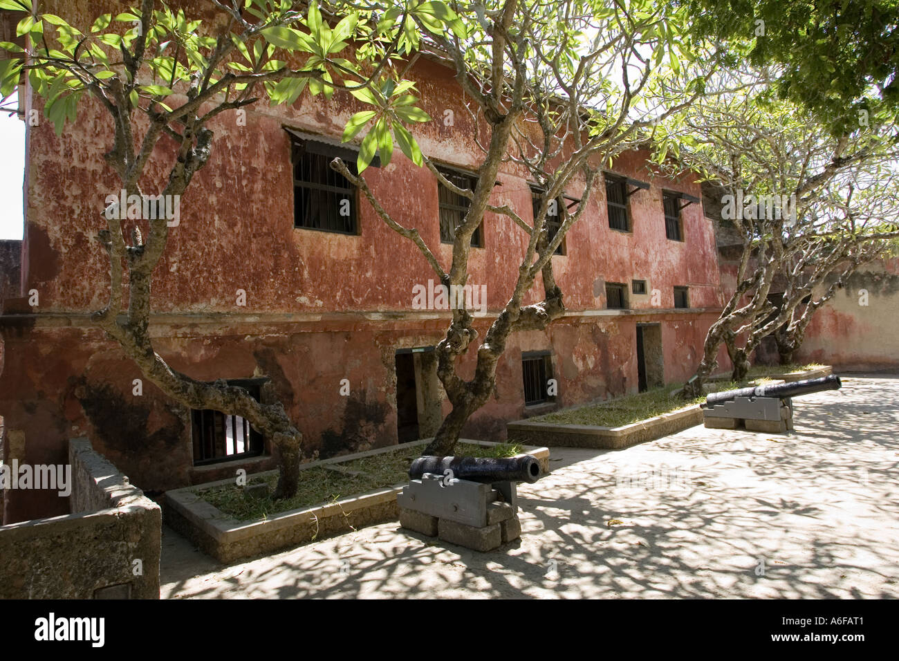 Ancient garrison of Fort Jesus now a museum in Mombasa Kenya East ...