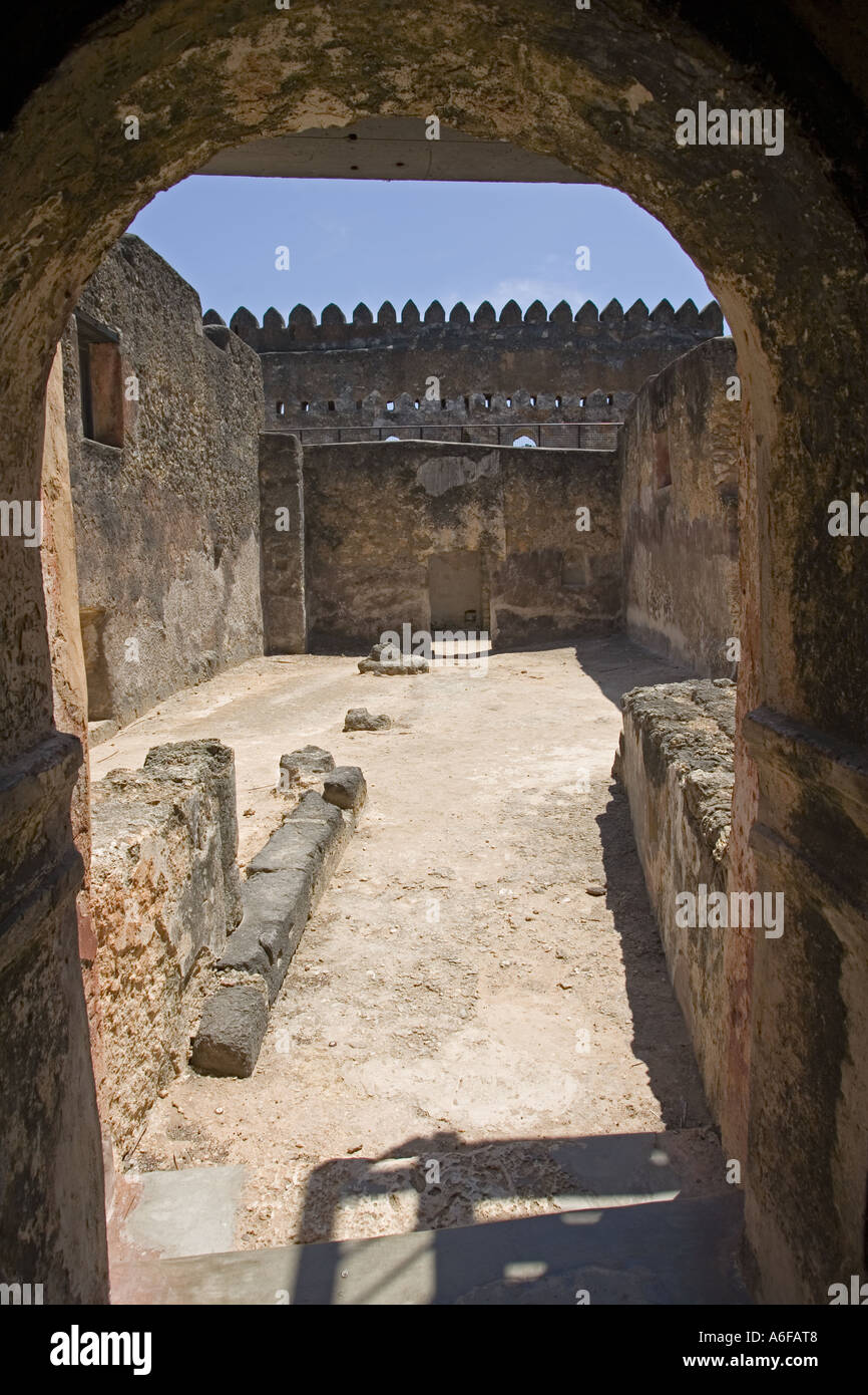 Ancient garrison of Fort Jesus now a museum in Mombasa Kenya East ...
