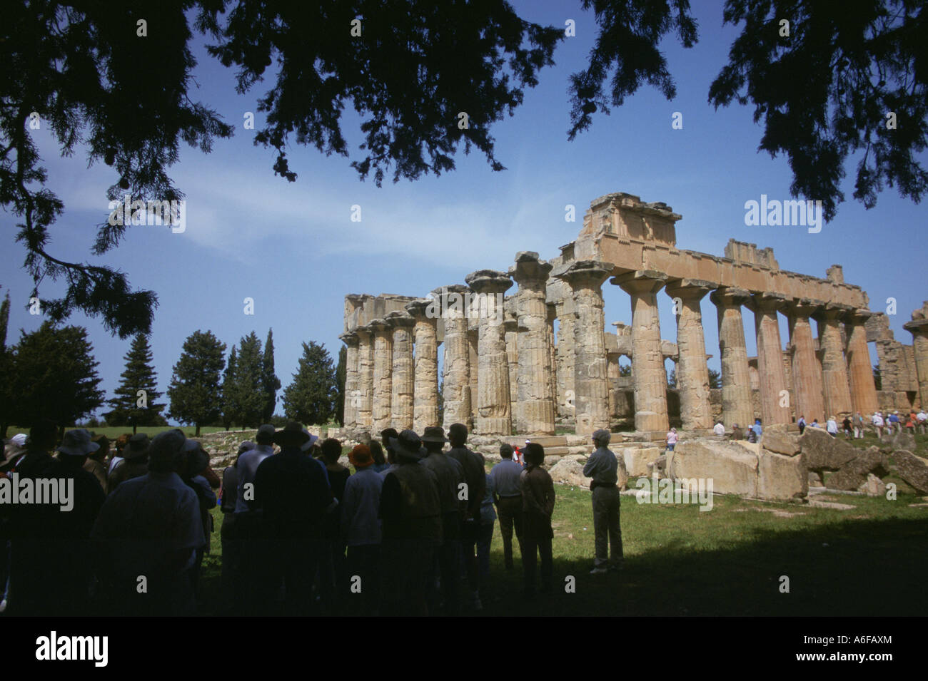 Temple of Apollo Cyrene Stock Photo - Alamy