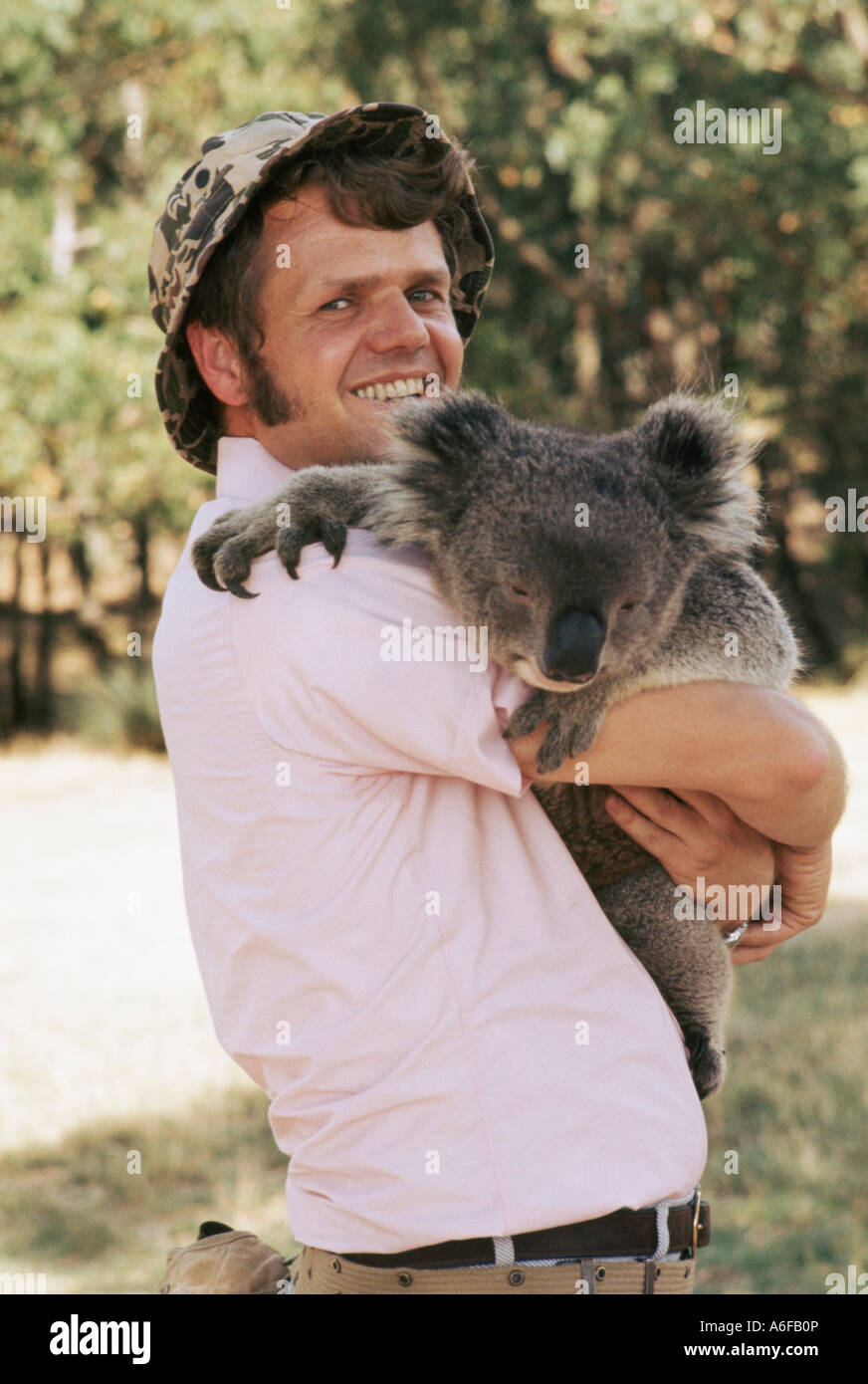 Koala Bear Hug Human