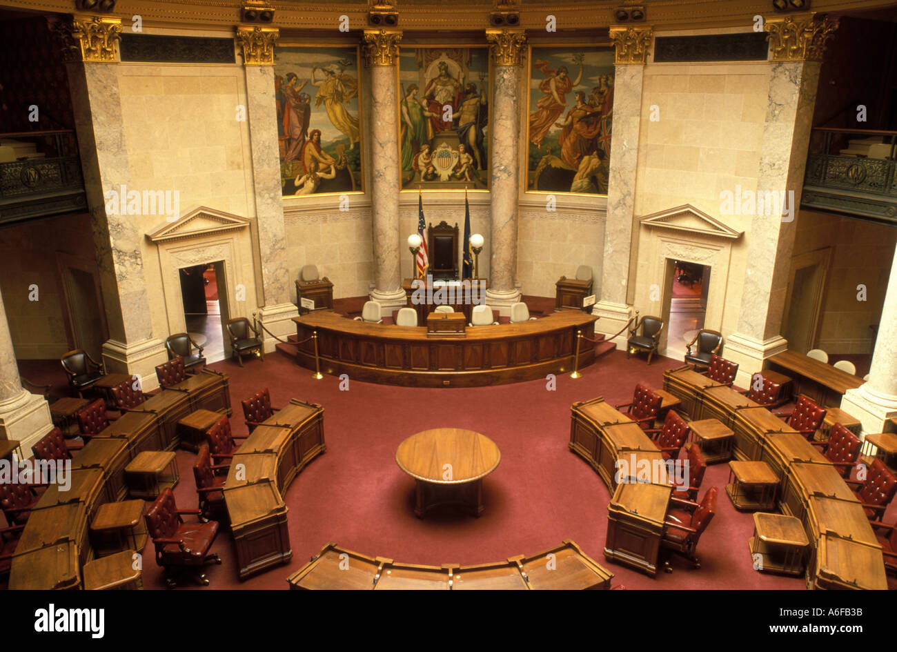 Madison assembly chamber hi-res stock photography and images - Alamy