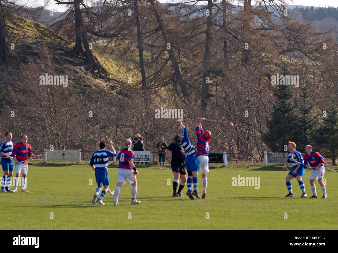 Newtonmore club camanachd hi-res stock photography and images - Alamy