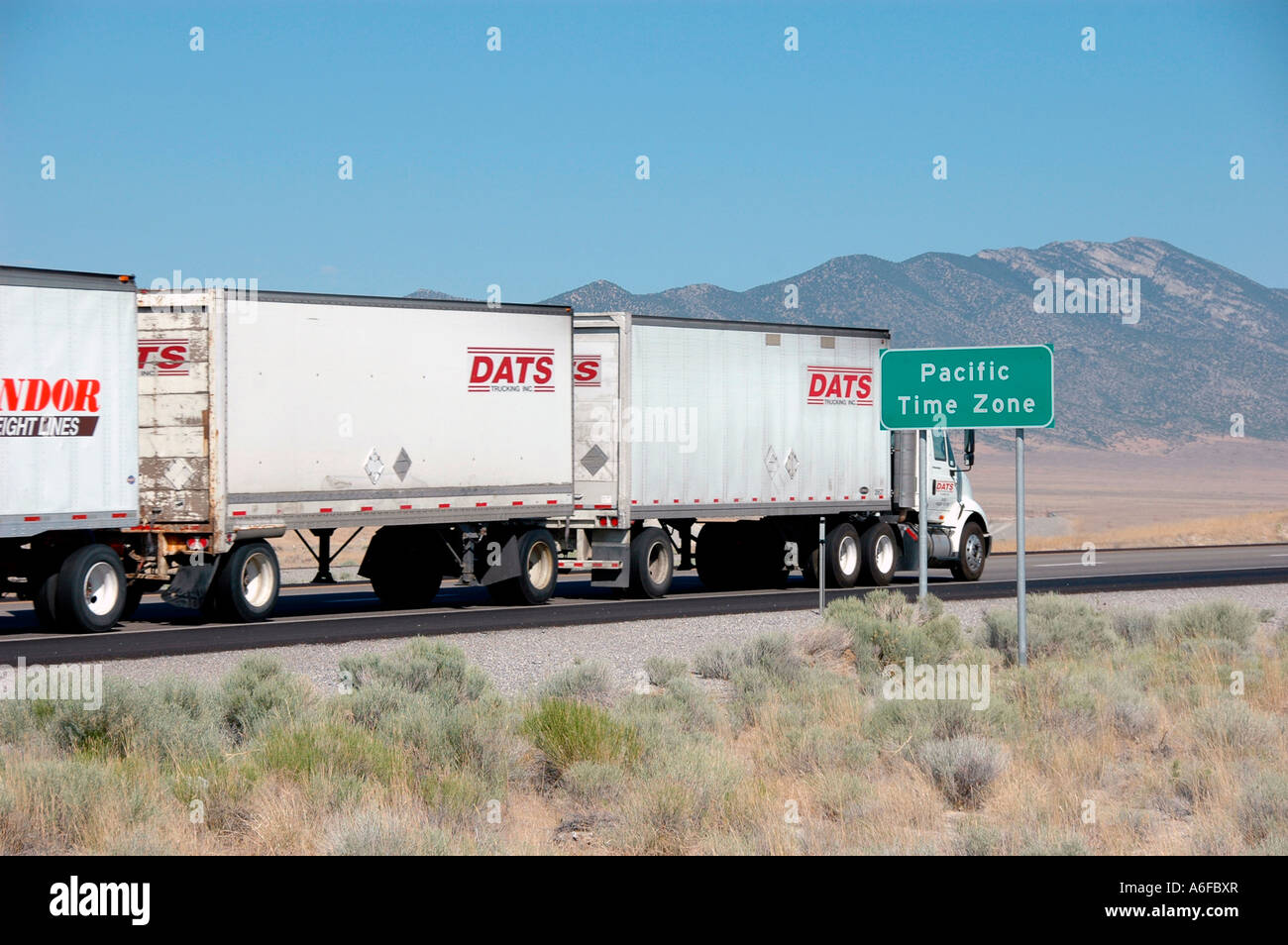 Pacific Time Zone as you go into Nevada on Interstate 80 at Wendover ...