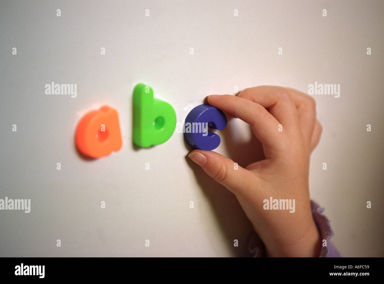 Magnetic letters hi-res stock photography and images - Alamy