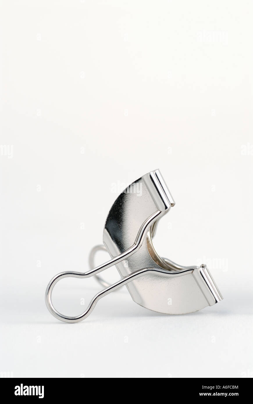 Modern paper clip Stock Photo - Alamy