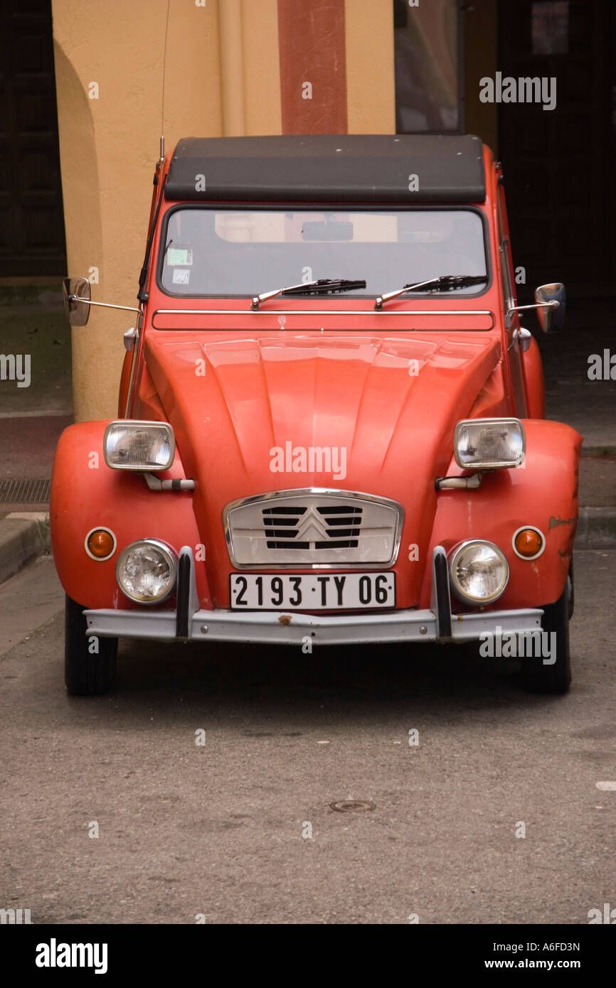 A classic french car in Chamonix France Stock Photo - Alamy
