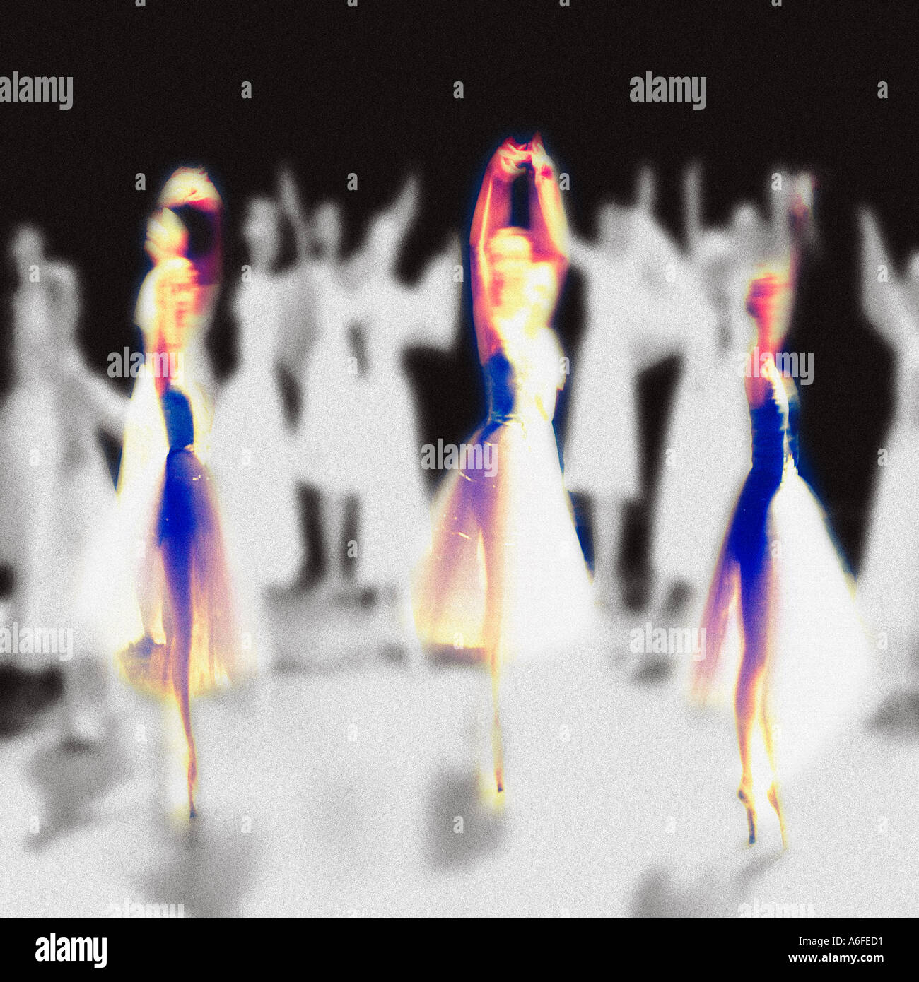 blurred ballet dancers on stage Stock Photo - Alamy