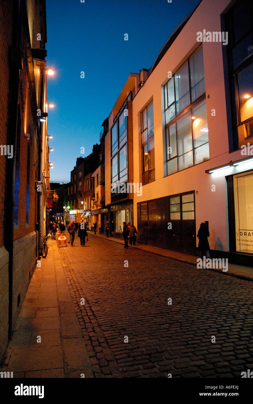 Temple Bar at Night, Dublin, Ireland Stock Photo - Alamy