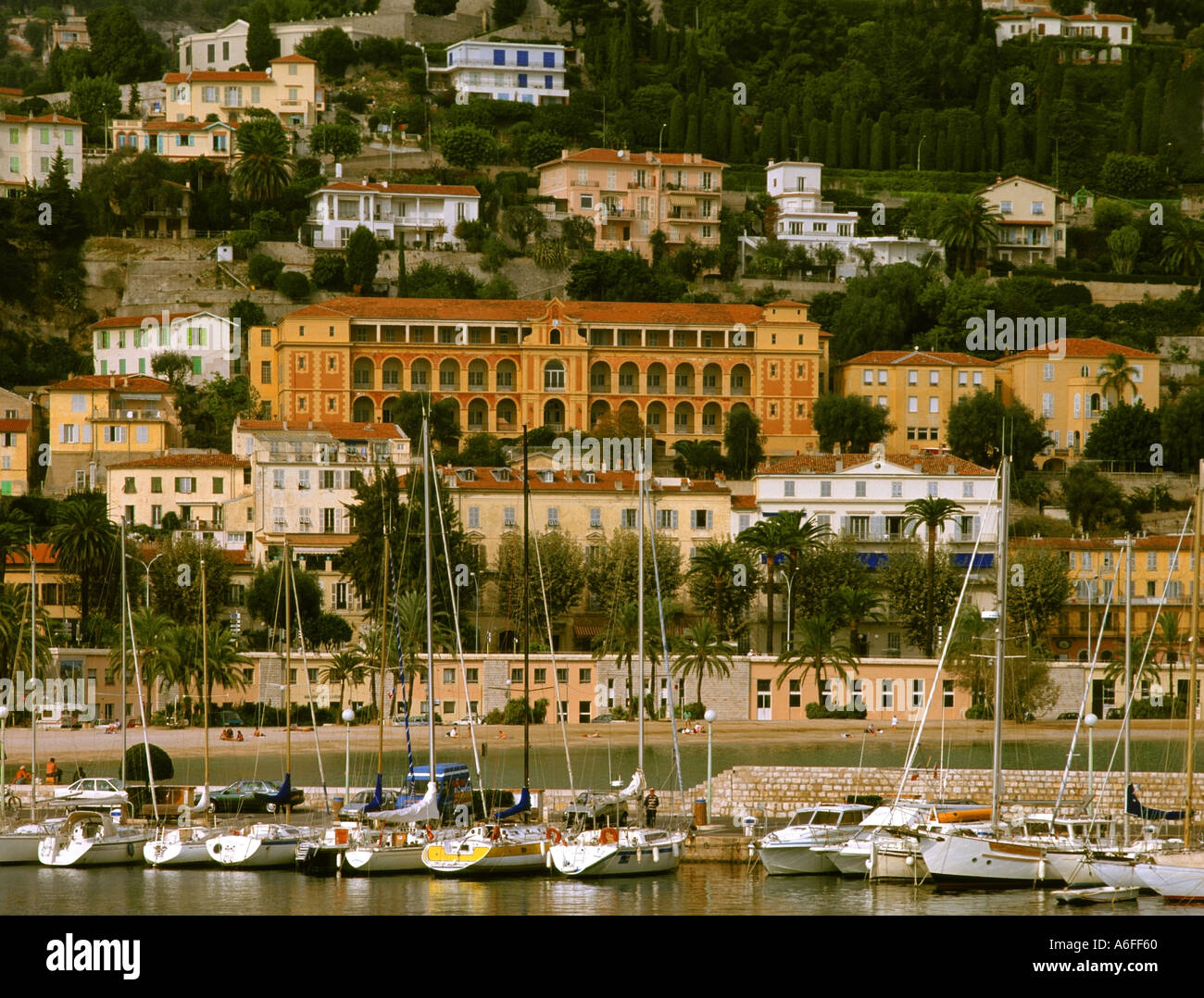 menton harbour riviera france harbour at menton alpes maritime riviera ...