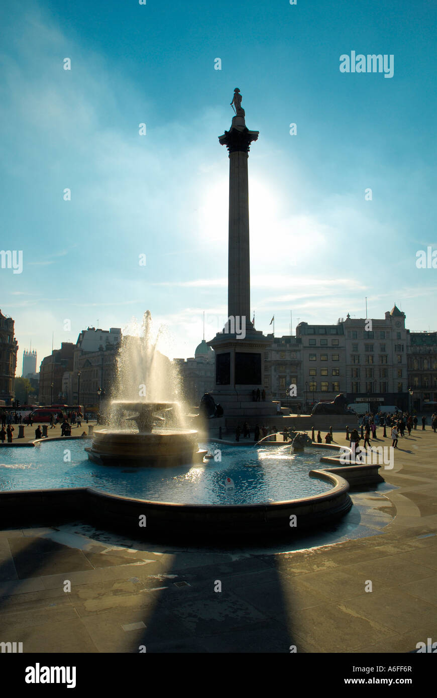 Nelson's Column, Trafalgar Square London, UK Stock Photo - Alamy