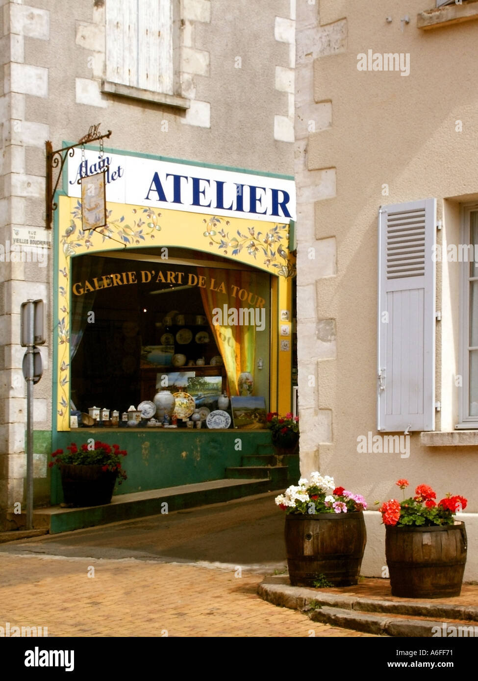 sancerre village wine producing town loire valley france Stock Photo ...