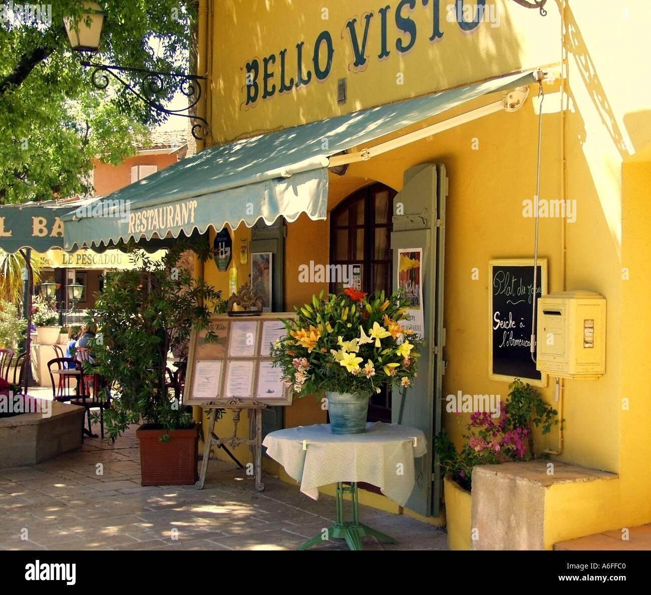 restaurant gassin village near st tropez var cote d azur provence ...