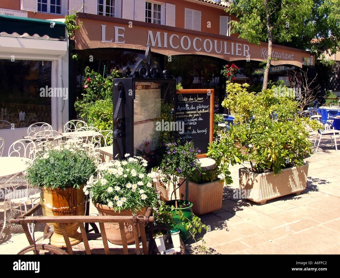 restaurant gassin village near st tropez var cote d azur provence ...