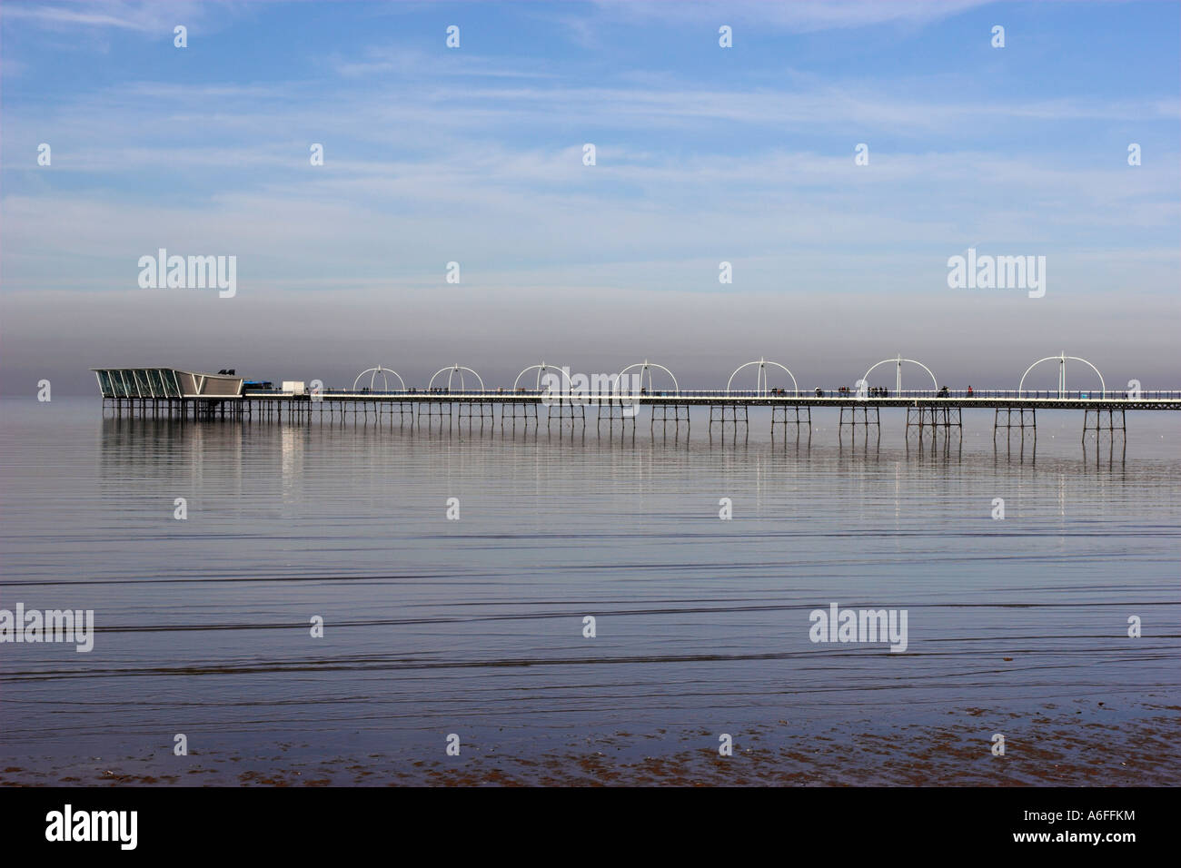Southport horizontal pier hi-res stock photography and images - Alamy