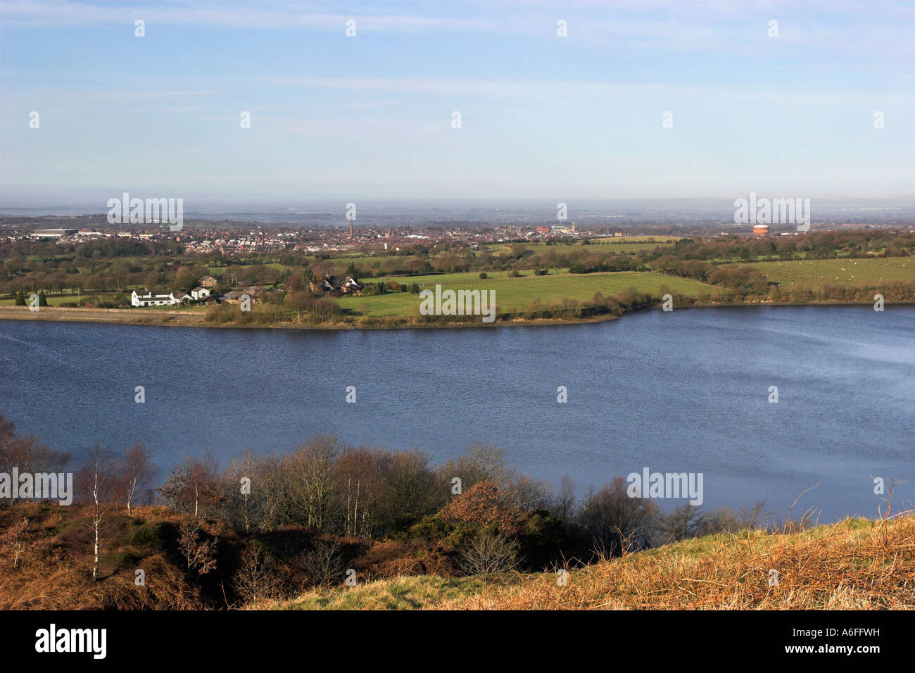 Chorley lancashire aerial hi-res stock photography and images - Alamy