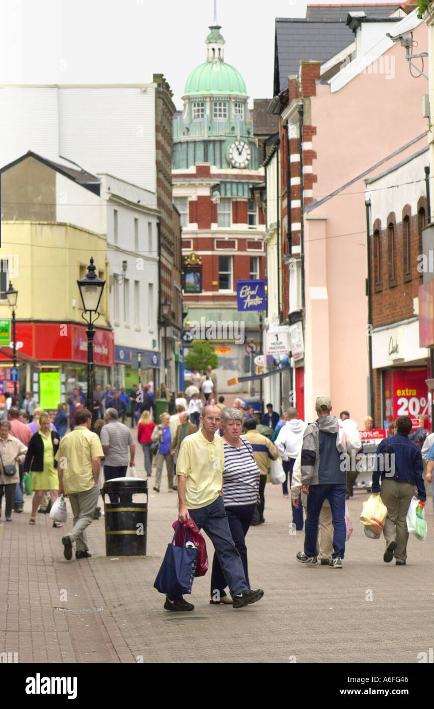 Merthyr tydfil high street hi-res stock photography and images - Alamy