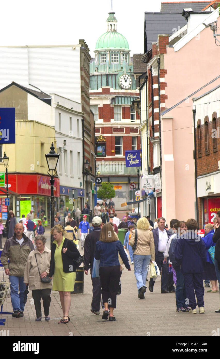 Merthyr tydfil high street hi-res stock photography and images - Alamy