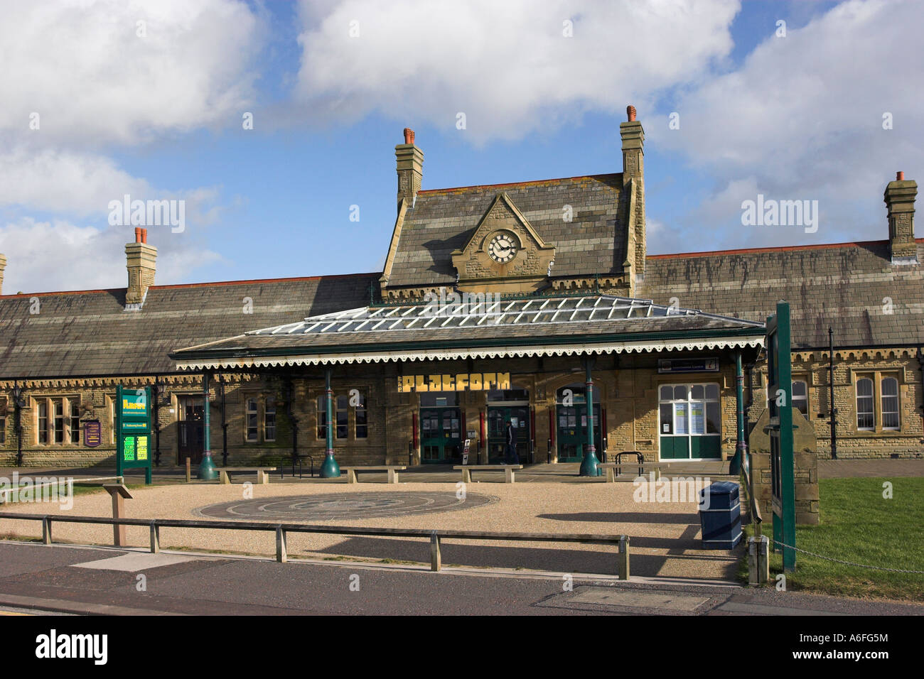The Platform entertainment complex on the seafront at Morecambe. Built ...