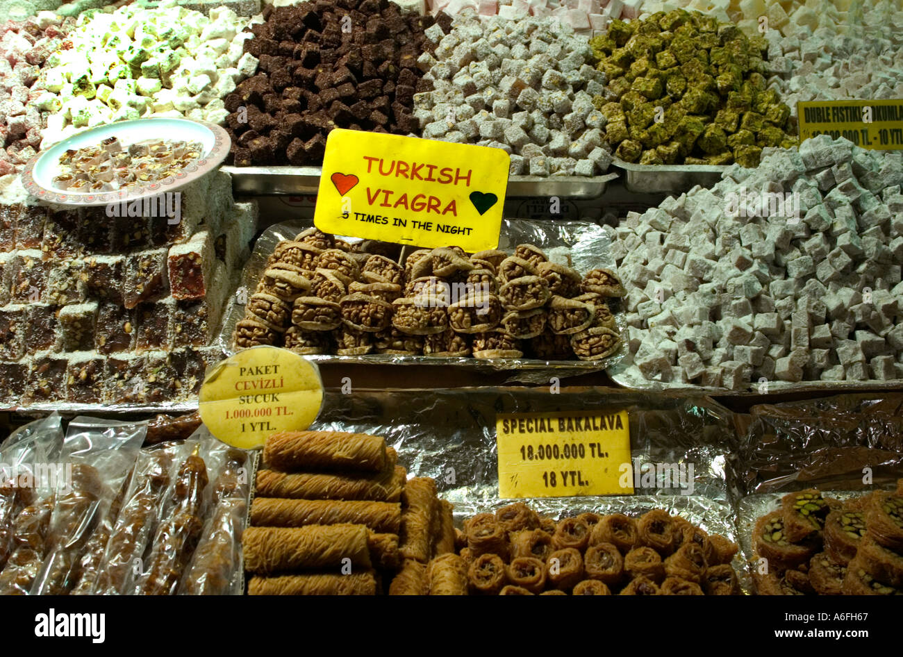 Turkish delights after eight spice hi-res stock photography and images ...