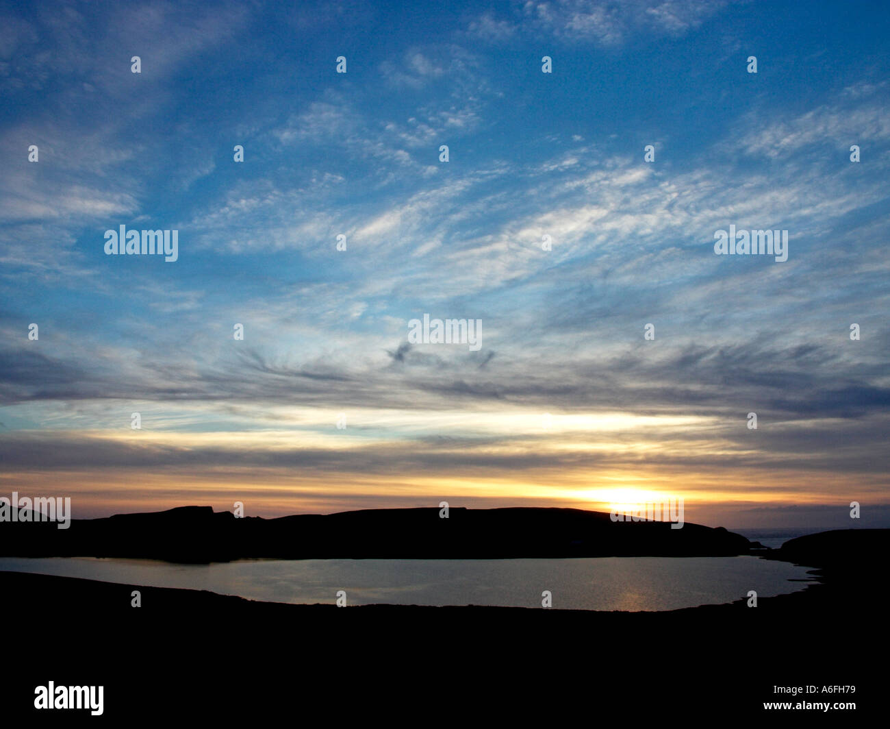 Loch of spiggie hi-res stock photography and images - Alamy