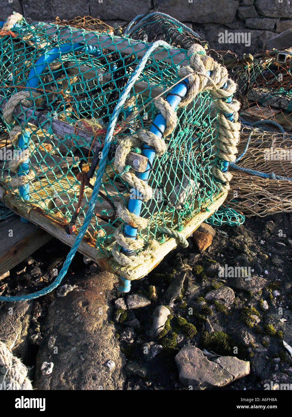 Lobster creel hi-res stock photography and images - Alamy