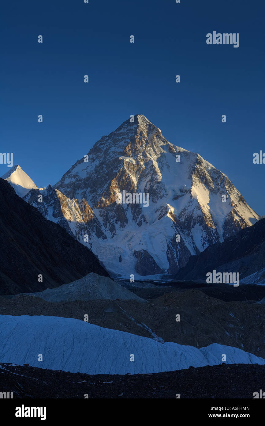 K2 at Sunrise From Concordia Stock Photo - Alamy