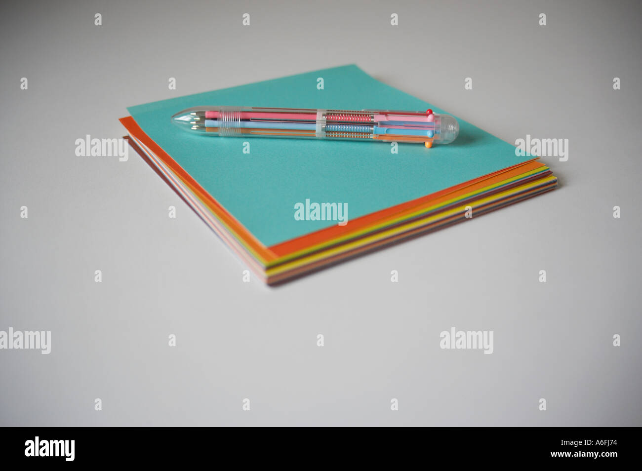 pen and paper Stock Photo - Alamy