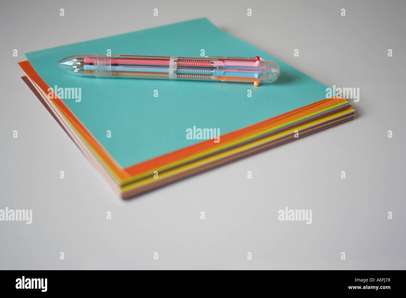 pen and paper Stock Photo - Alamy