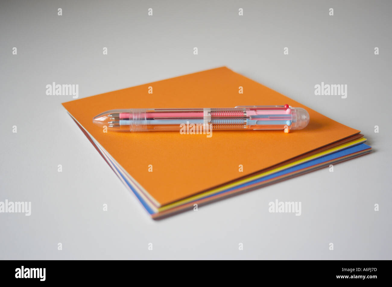 pen and paper Stock Photo - Alamy